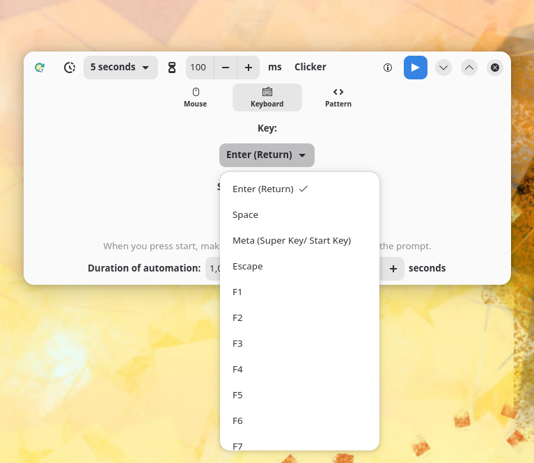 Clicker - автоматический кликер для Linux | LinuxMaster Club